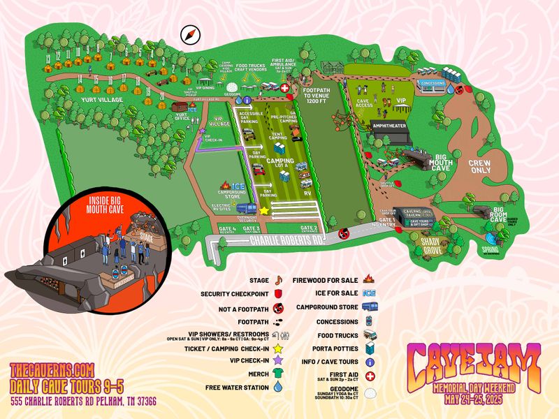 Cave Johnson City Tn Maps