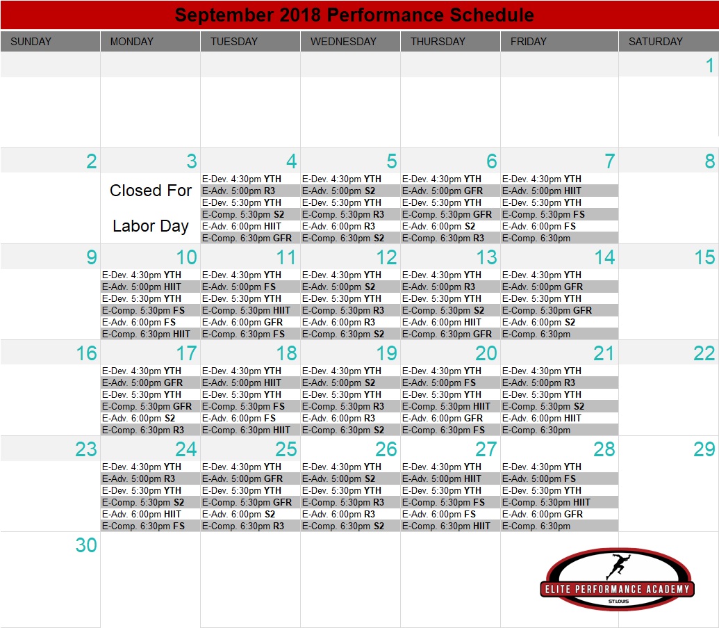 Elite Performance Training St. Louis