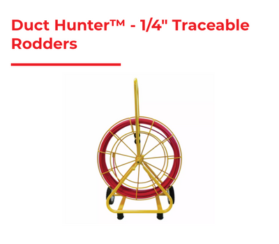 Duct Hunter Traceable Rodders - World's Best Locating Equipment