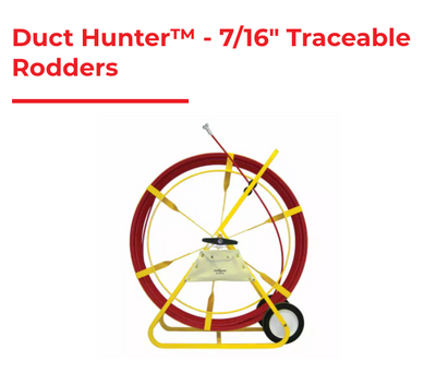 Duct Hunter Traceable Rodders - World's Best Locating Equipment