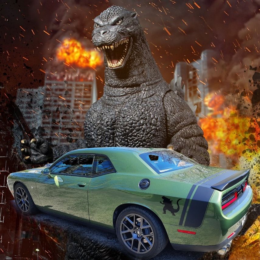 Godzilla Scat Pack - Challenger of the Day