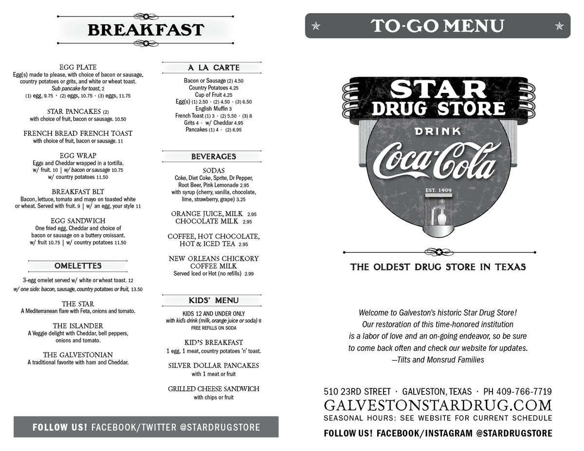 TO-GO - Star Drug Store