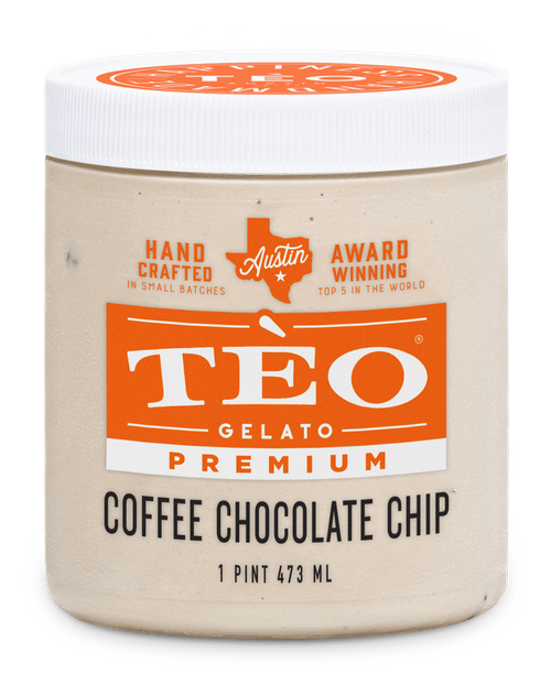 Coffee Chocolate Chip - Tèo Gelato