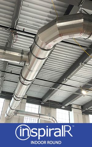 Round Ductwork Round HVAC Ventilation Duct Cleaning Solution 17 Feet