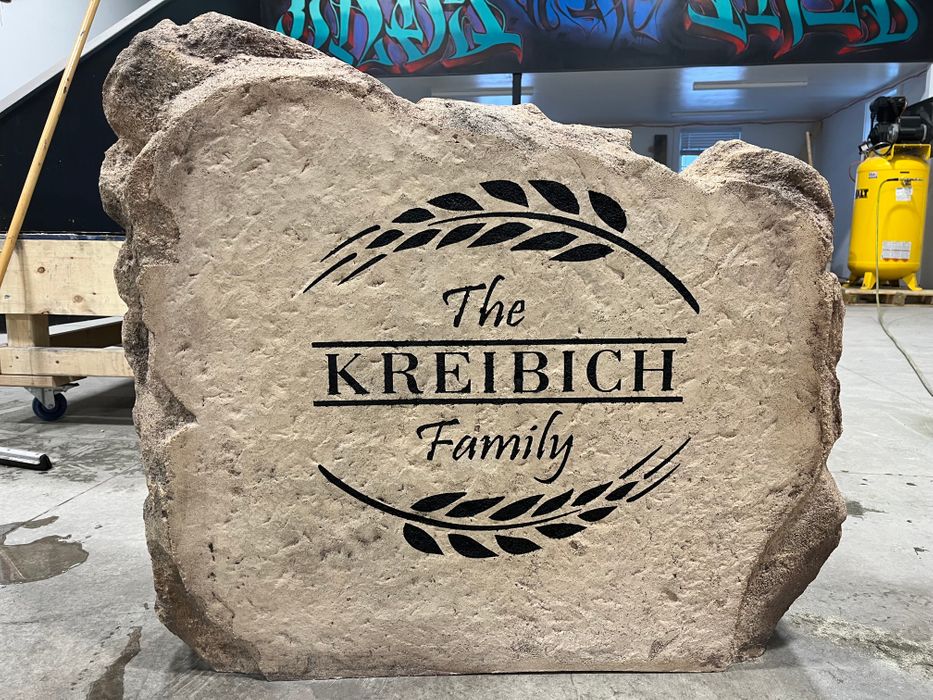 About Us - Custom Engraved Address Stones & Monument Signs - Boulder ...