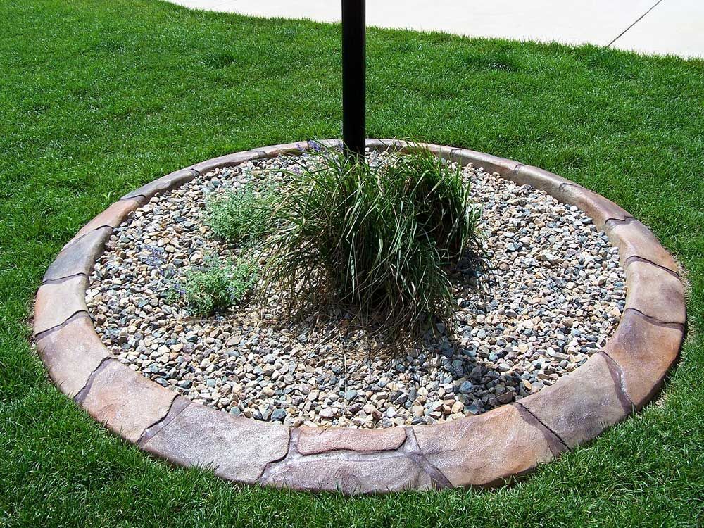 Gallery - Concrete Flower Bed Curbing & Landscape Edging - Border Magic