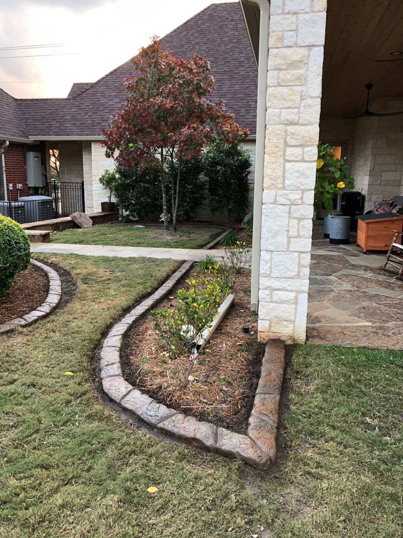 Gallery - Concrete Flower Bed Curbing & Landscape Edging - Border Magic