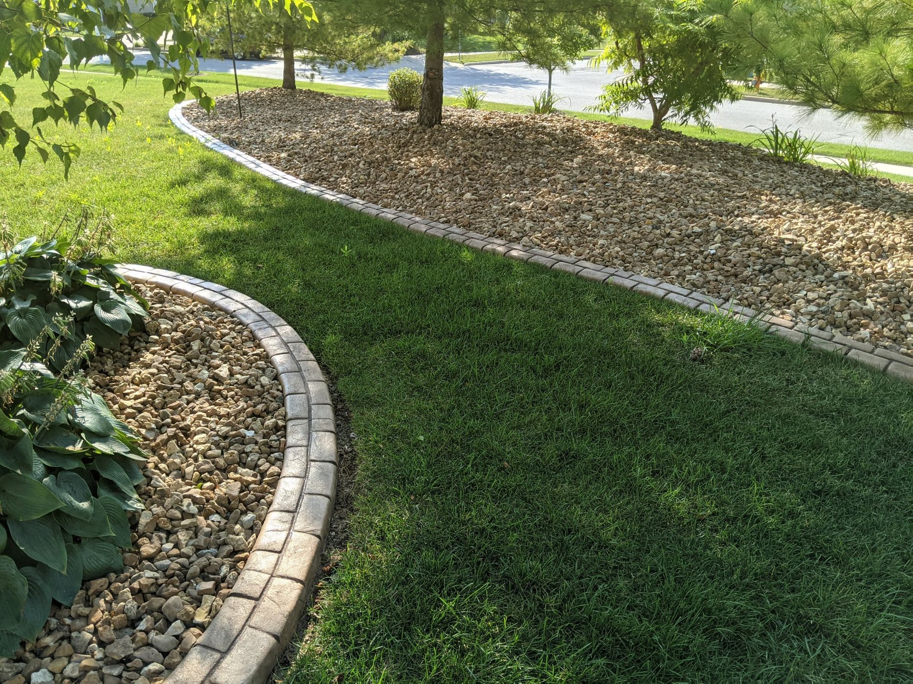 Gallery - Concrete Flower Bed Curbing & Landscape Edging - Border Magic