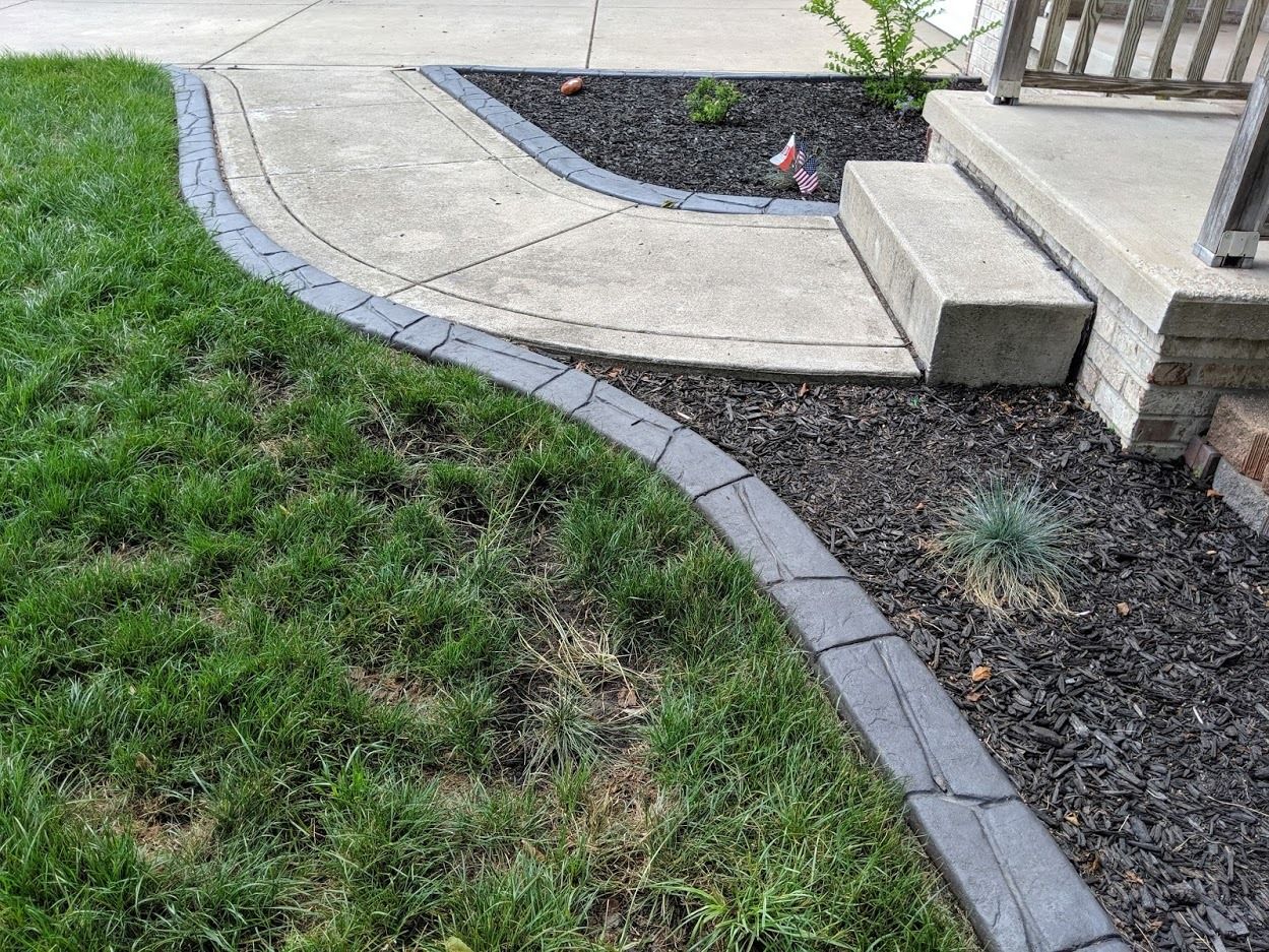 Gallery - Concrete Flower Bed Curbing & Landscape Edging - Border Magic