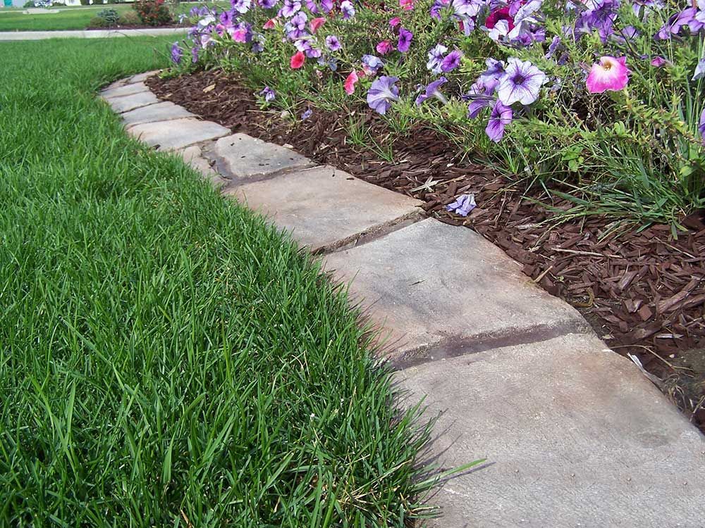 Gallery - Concrete Flower Bed Curbing & Landscape Edging - Border Magic