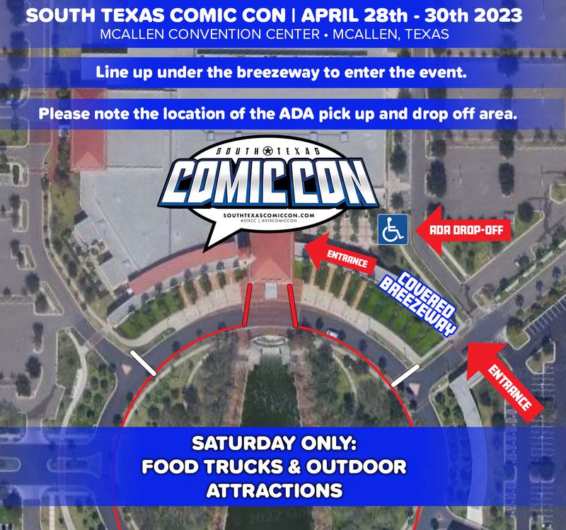 Comic Con 2022 Map