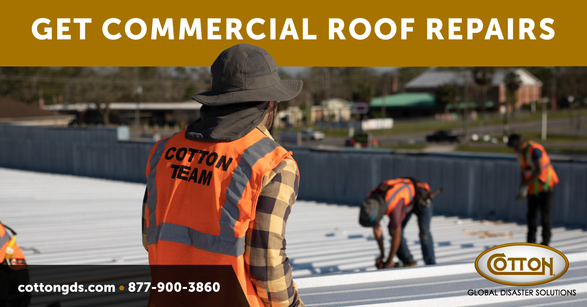 Commercial Roof Repair & Replacement | Cotton GDS