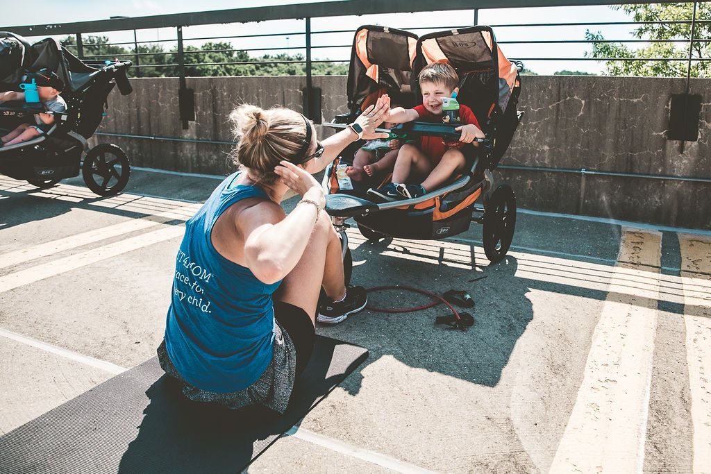 7 Stroller Exercises for Working Out With Your Child - FIT4MOM